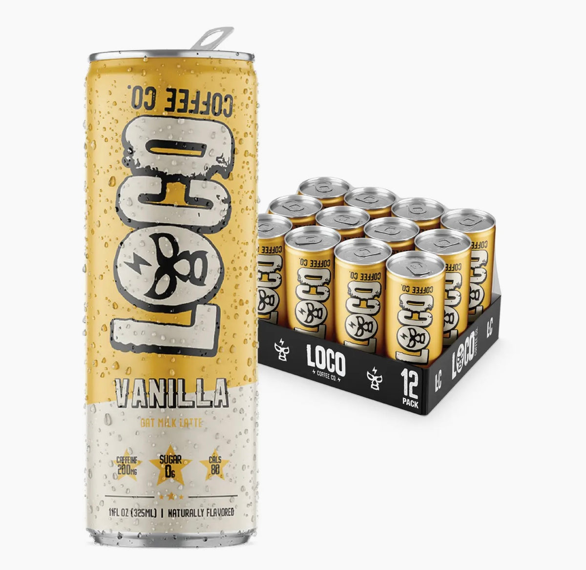 LOCO COFFEE Vanilla Oat Milk Latte — Happy Buds Brooklyn