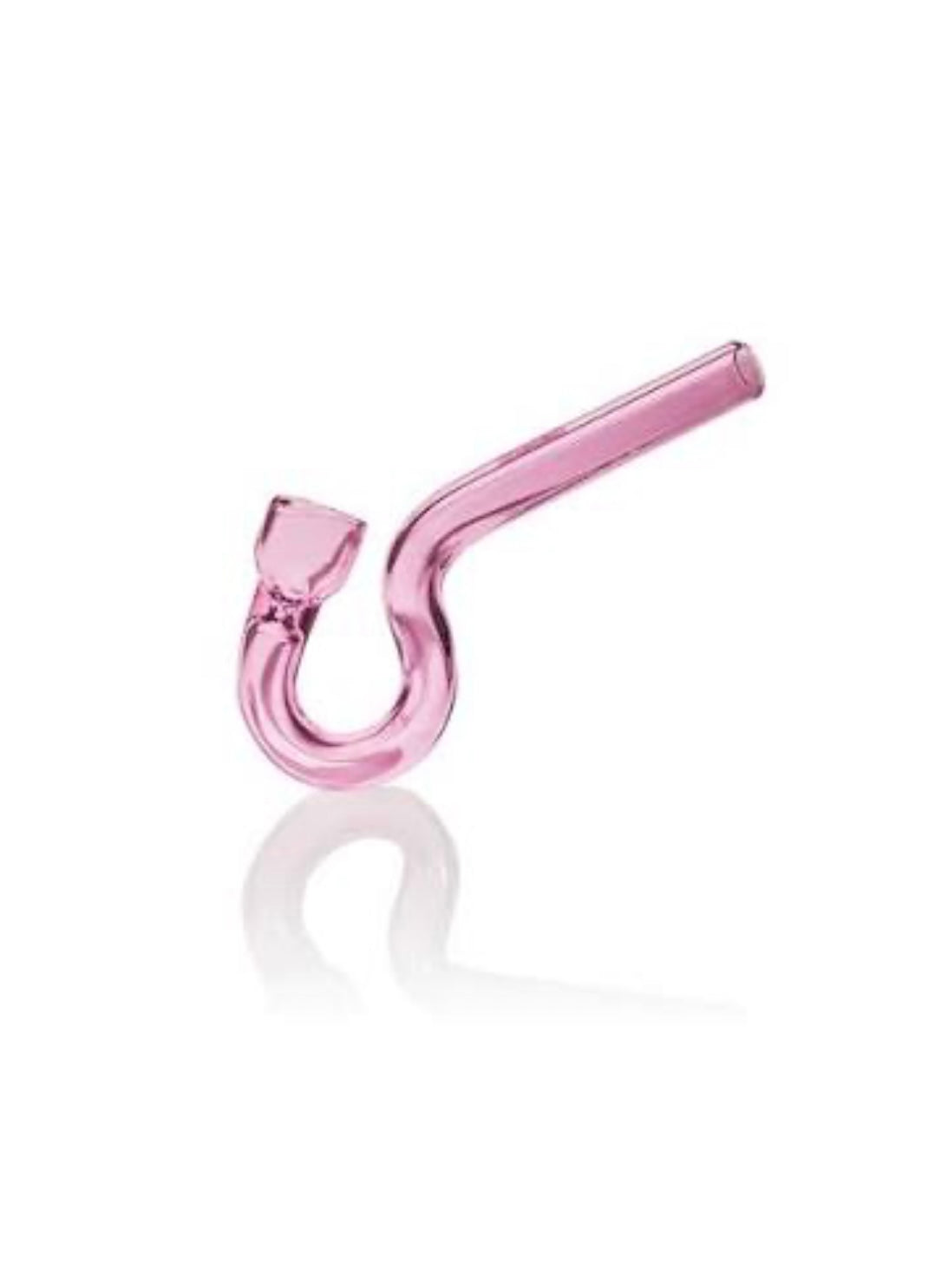 Grav Hook Hitter Sherlock Pipe | 4.5" PINK — Happy Buds Brooklyn