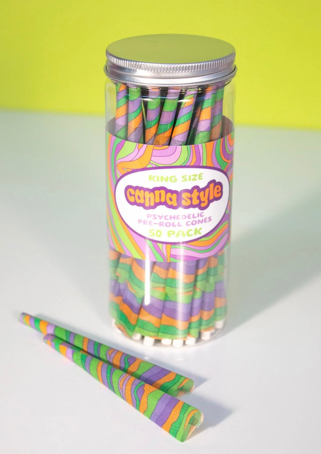 CANNA STYLE PSYCHEDELIC CONES (50-pack) — Happy Buds Brooklyn
