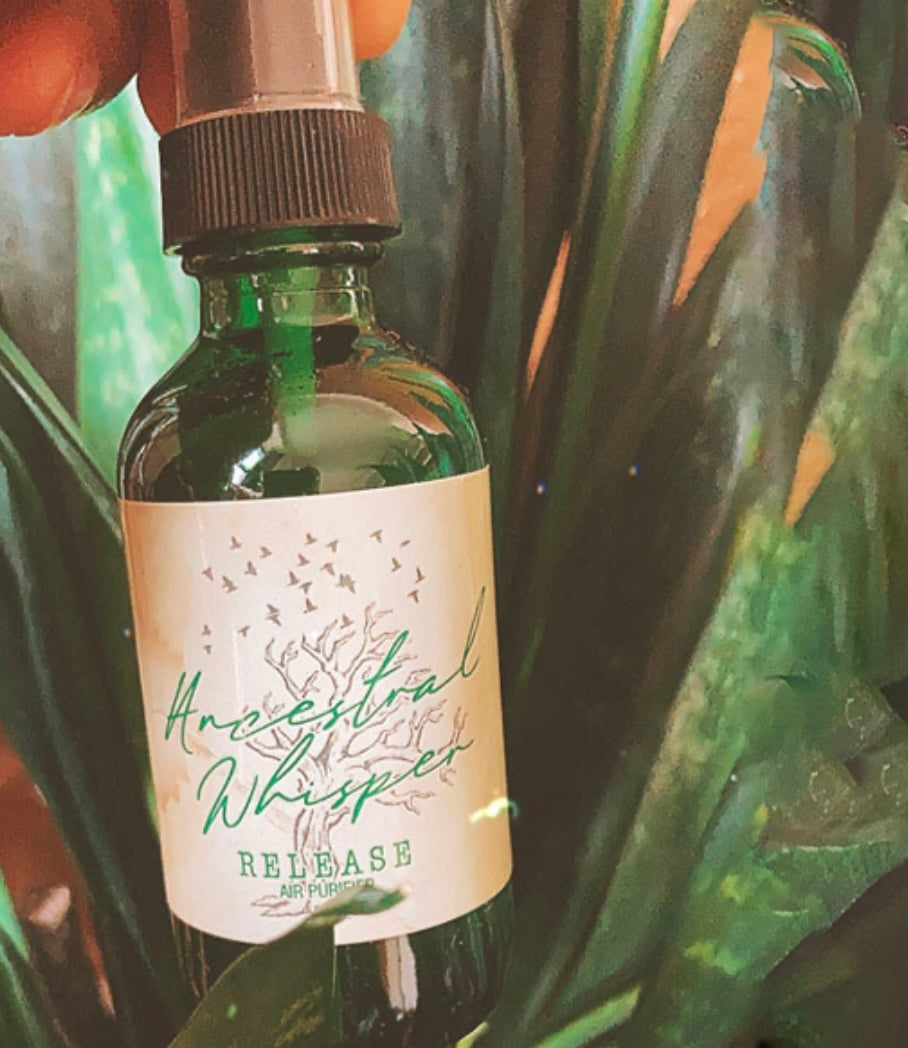 Ancestral Whisper DEEP BREATH Relax/shower Sprays 2oz — Happy Buds Brooklyn
