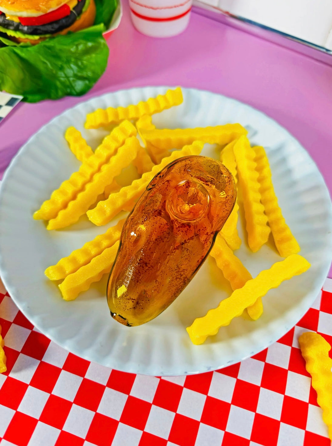 BURNING LOVE Potato Pipe — Happy Buds Brooklyn