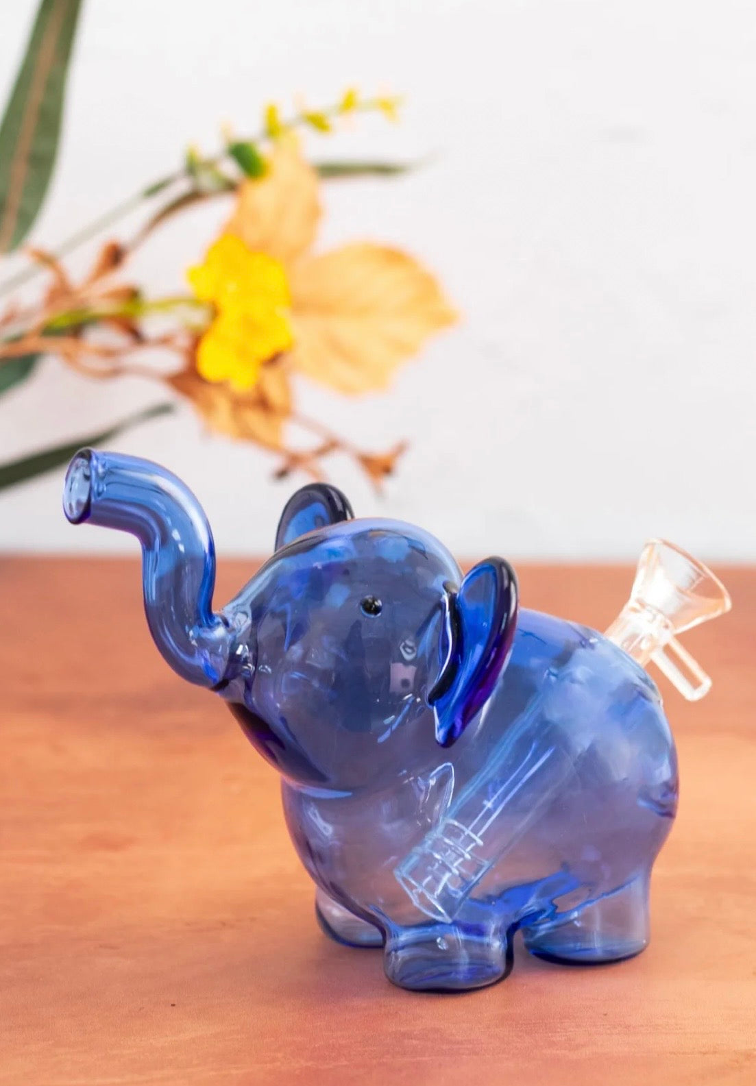CANNA STYLE ELEPHANT BUBBLER — Happy Buds Brooklyn
