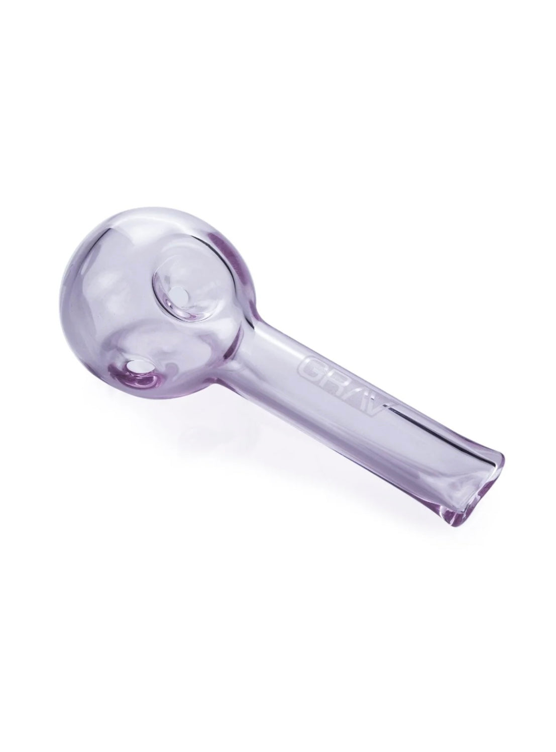 GRAV Pinch Glass Spoon Pipe | 2.25" | LAVENDER — Happy Buds Brooklyn